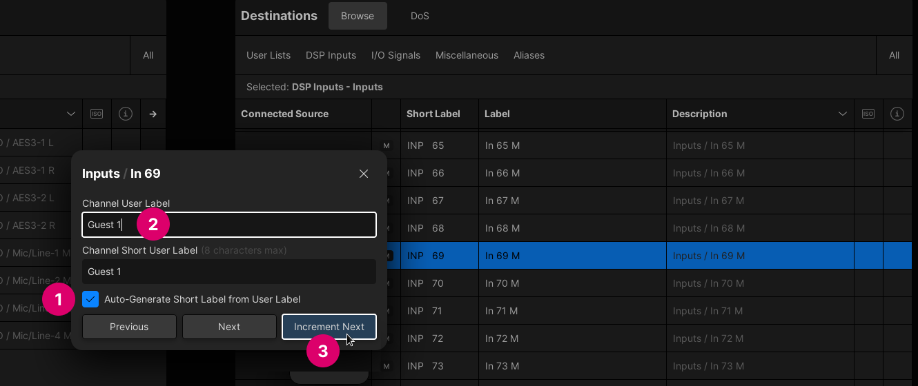 mc²36 - User Labels
