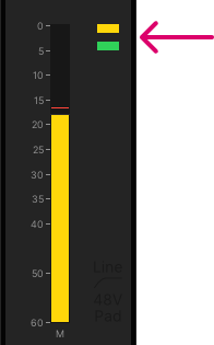 mc²36 - Input Gain and Metering