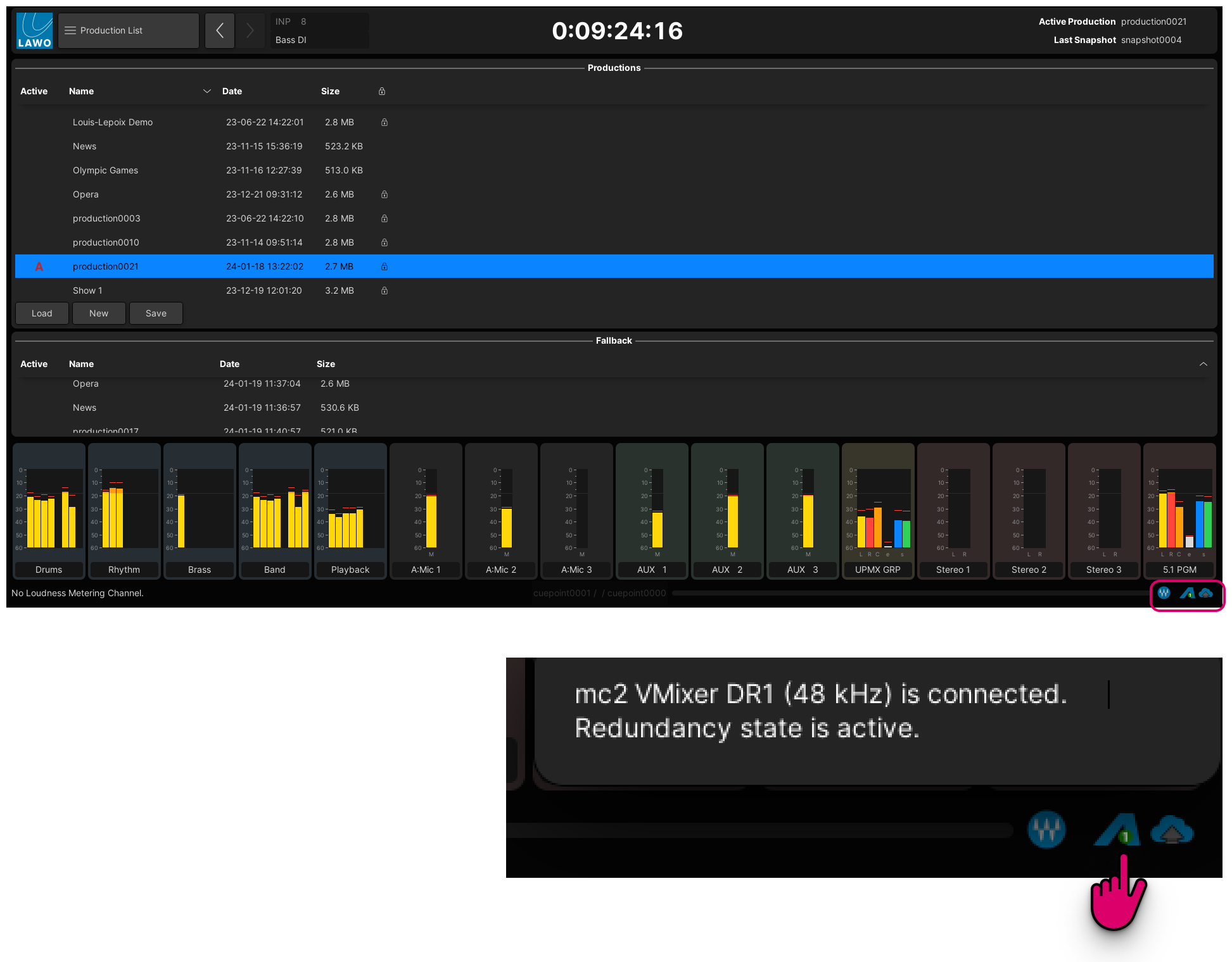 mc²36 - GUI Diagnostics