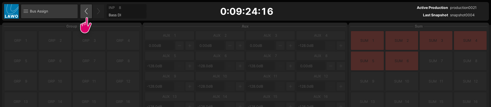 mc²36 - Central GUI