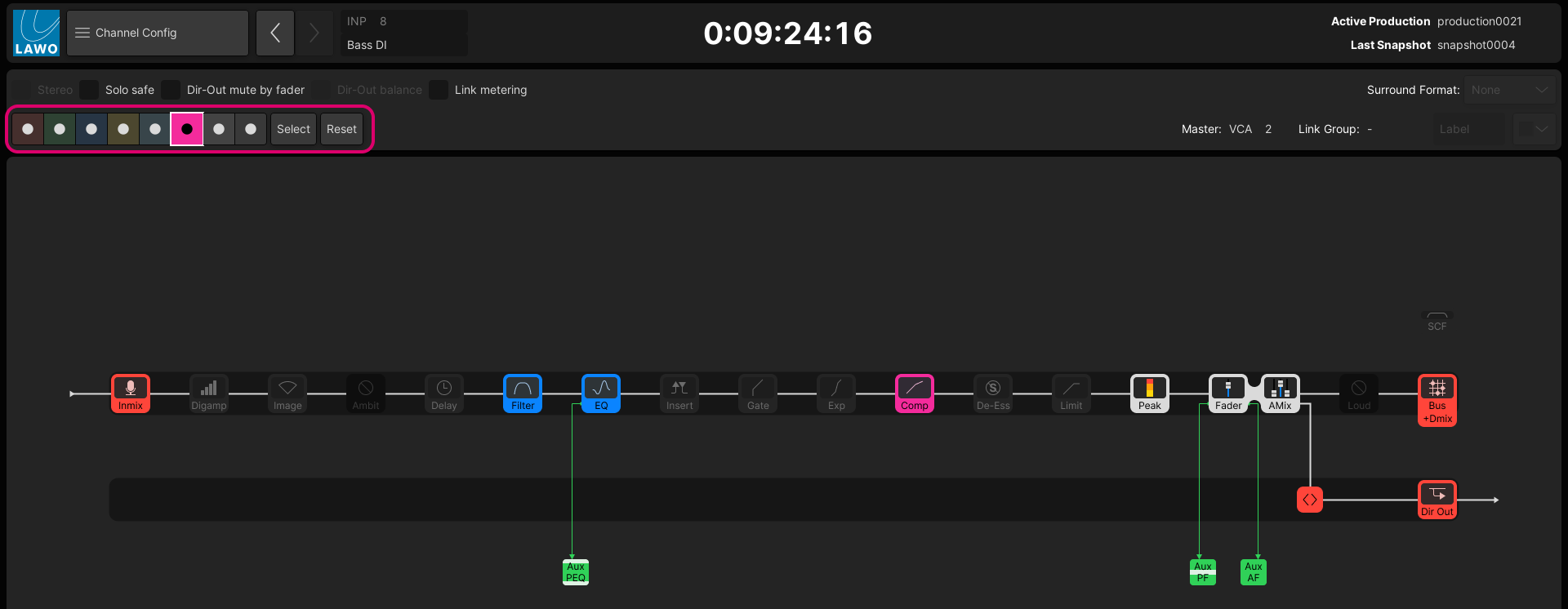 mc²56 - Channel Color