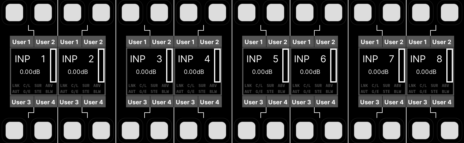 mc²96 - User Button Numbering