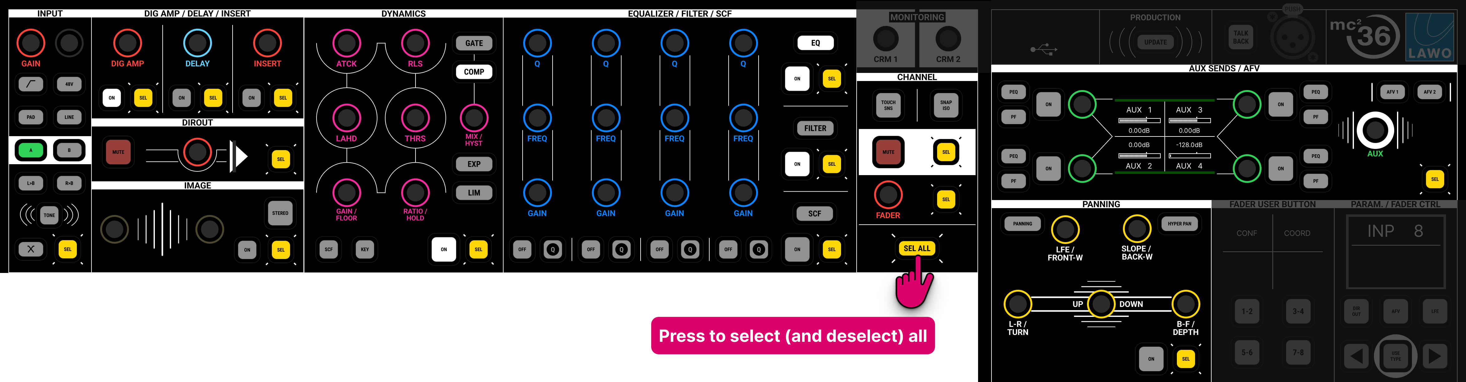 mc²36 - Parameter Select