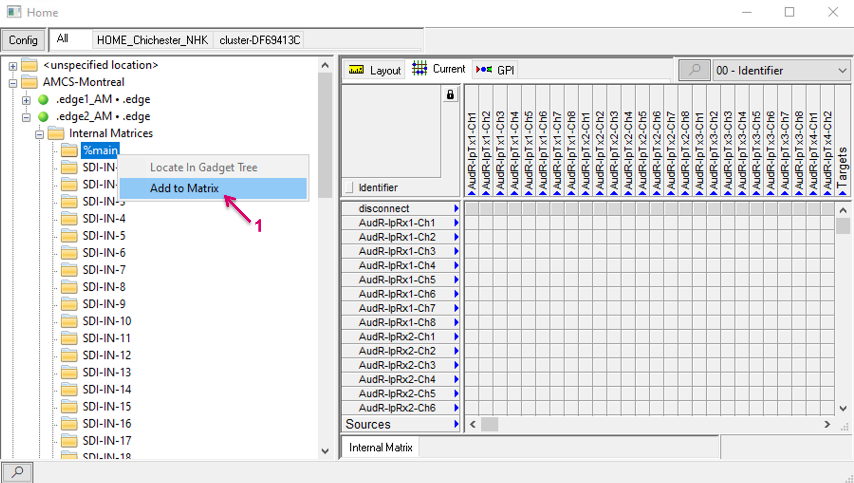 vsmStudio - HOME Interface