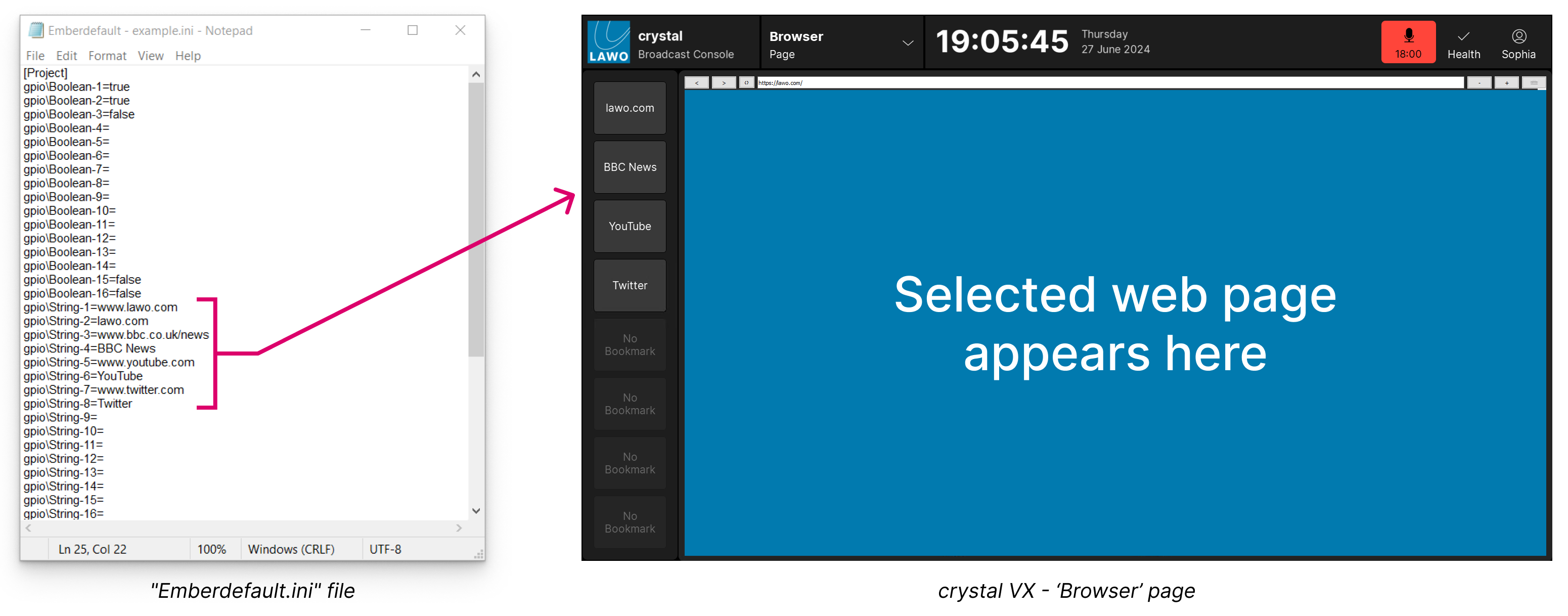 diamond VX - Initial Settings